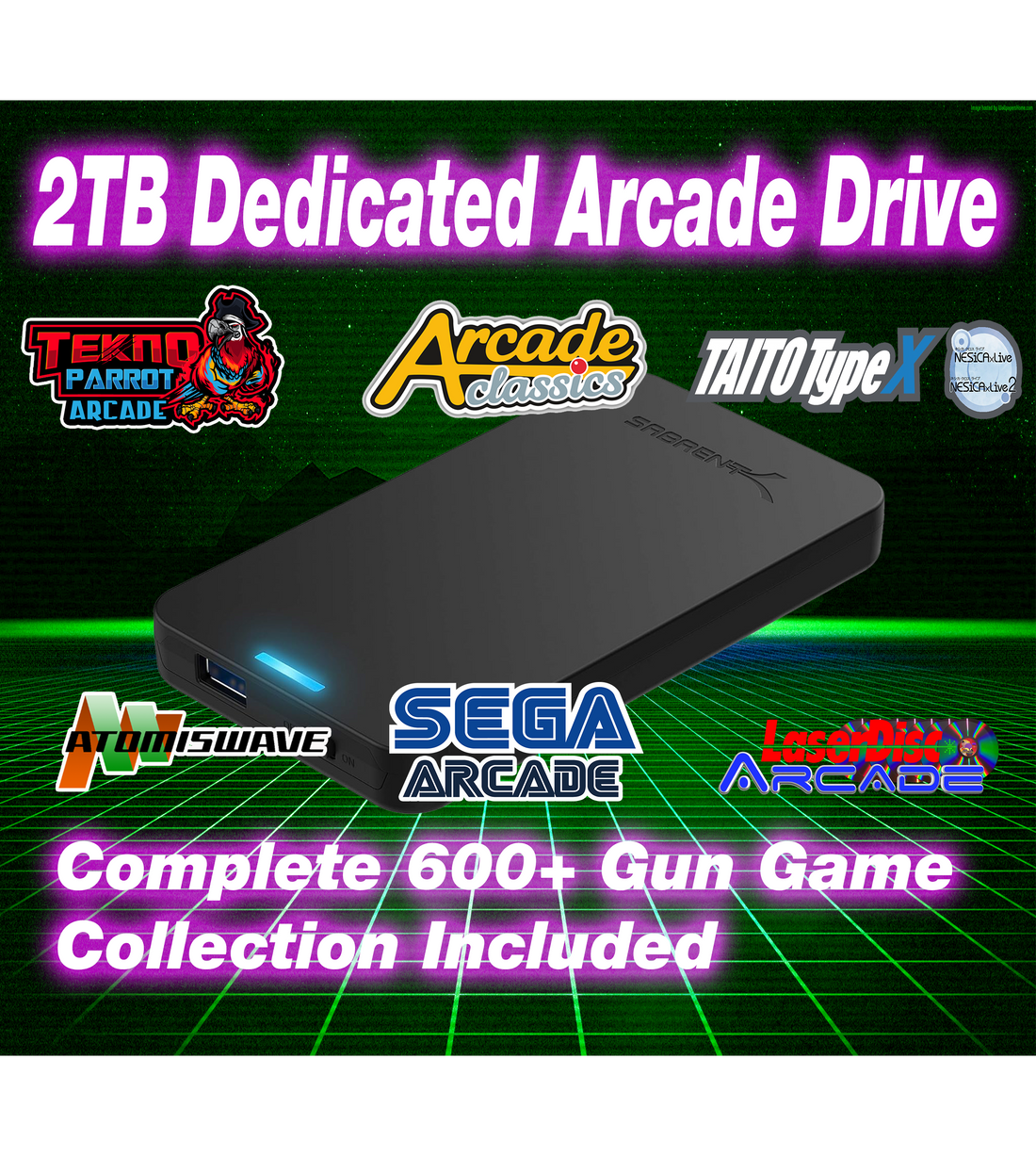 2TB Arcade Only Drive – Northwest Arcades
