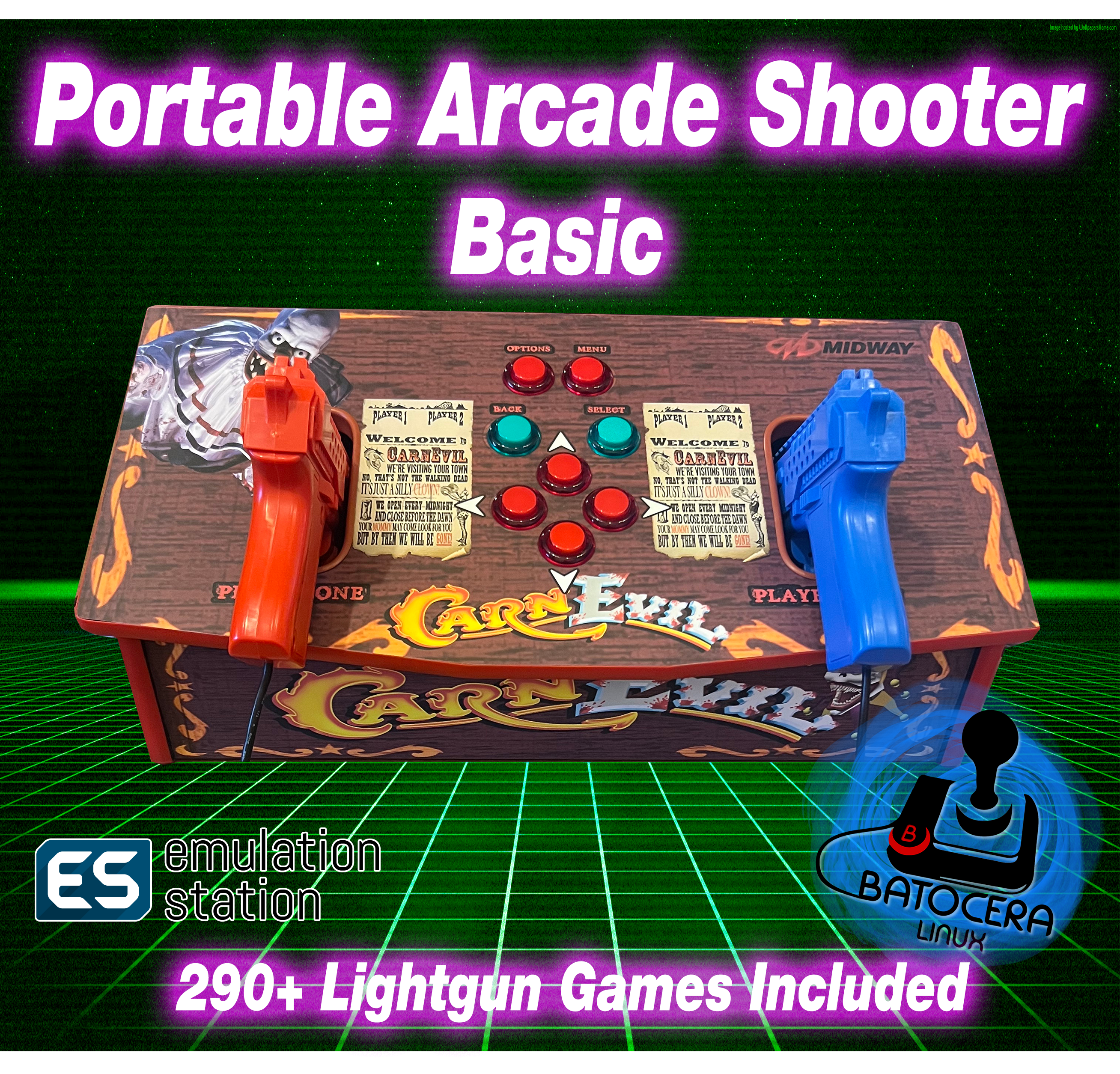 Portable Arcade Shooter Basic – Northwest Arcades