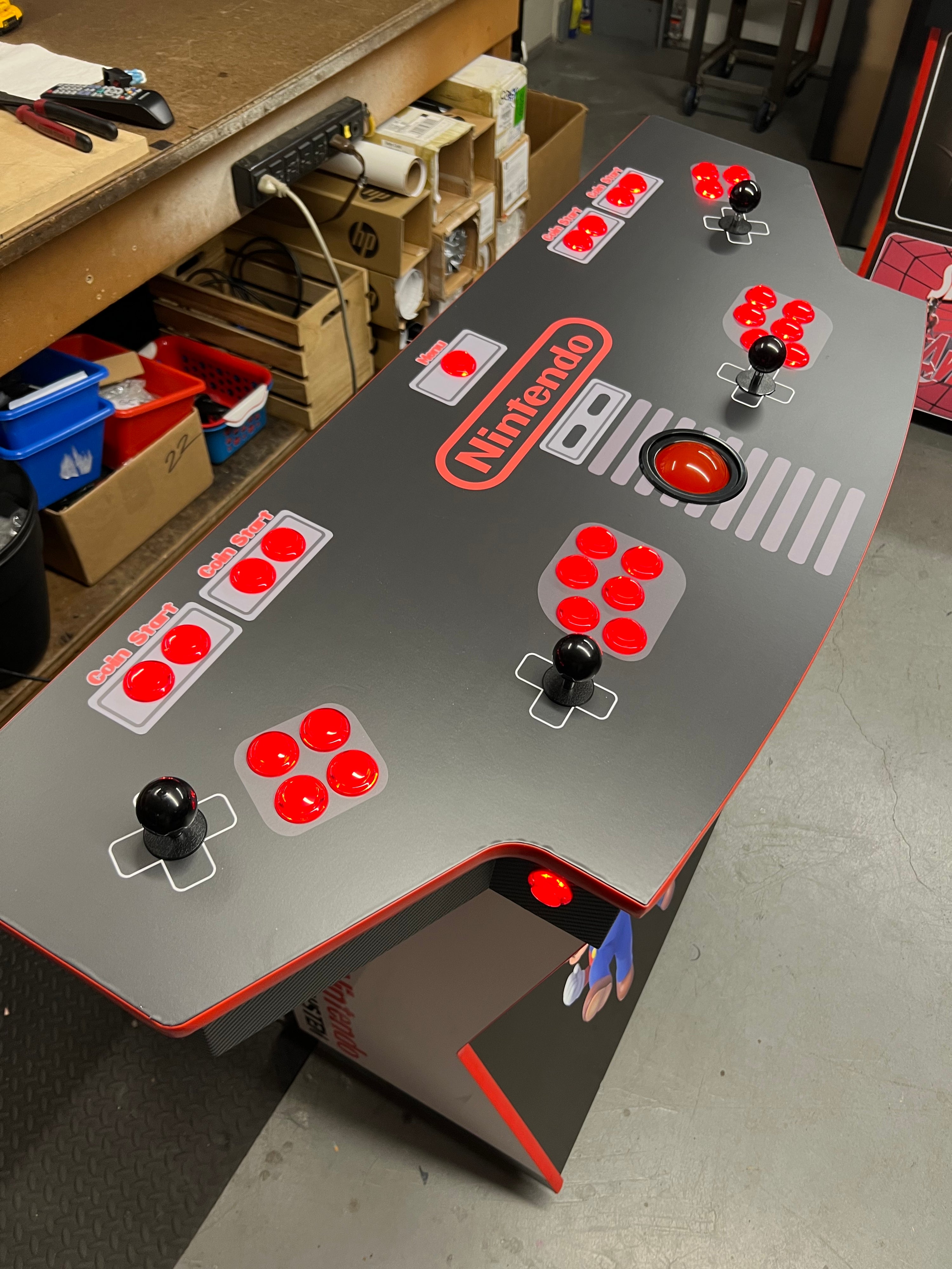 4 Player Pedestal Arcade – Northwest Arcades