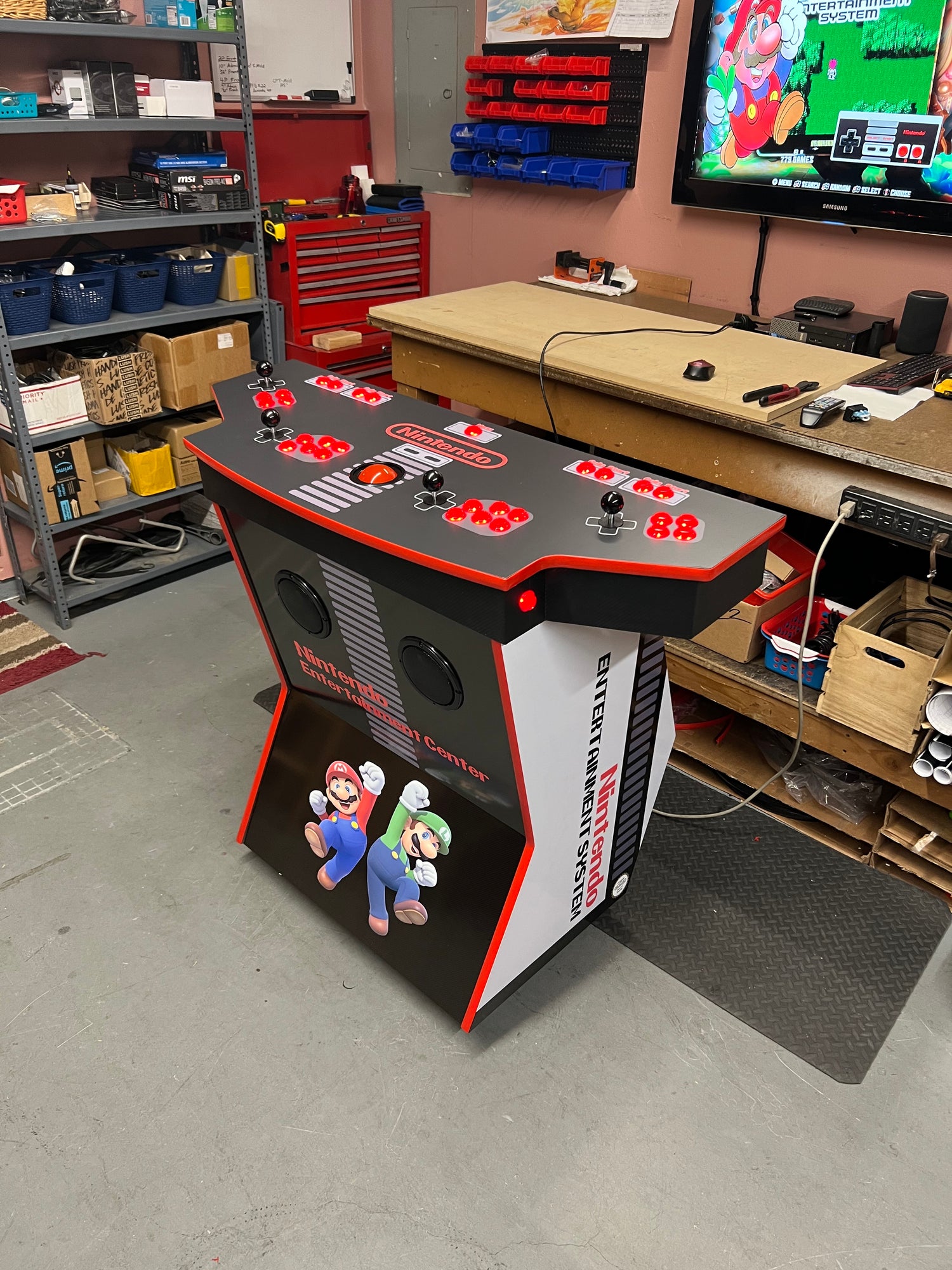 4 Player Pedestal Arcade – Northwest Arcades