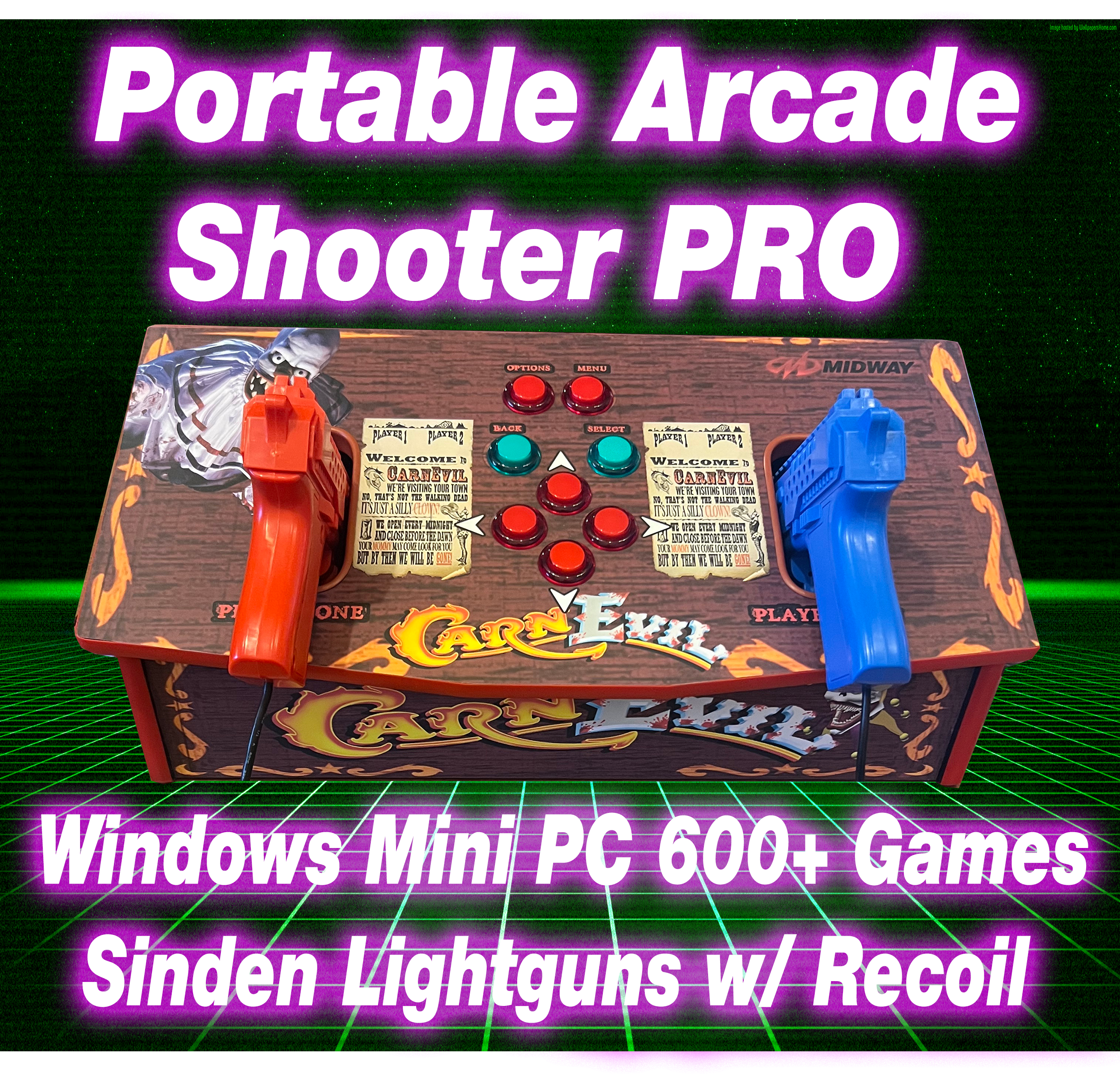 Portable Arcade Shooter Pro – Northwest Arcades