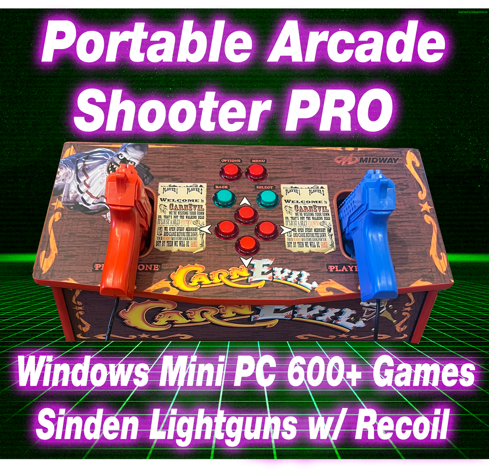 Portable Arcade Shooter Pro – Northwest Arcades
